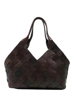 Dragon Diffusion Castello Interwoven Tote Bag - Brown