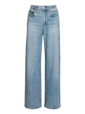 Rag & Bone Miramar Wide-leg Jeans - Blue
