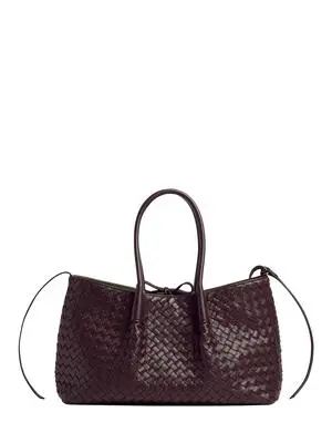 BOTTEGA VENETA Leather Reversible Pinacoteca Tote