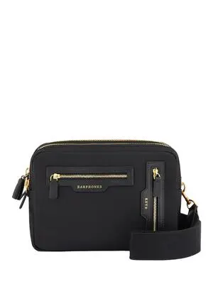 ANYA HINDMARCH Triple Zip Cross-body Bag - Black