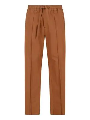 Valentino Garavani Cotton Pants - Brown