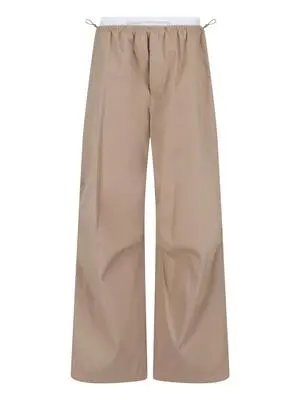 Valentino Garavani Cotton Pants - Taupe