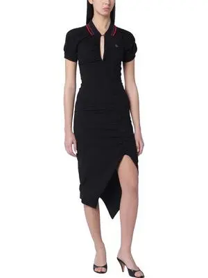 VIVIENNE WESTWOOD Piqué Pulling Dress - Black