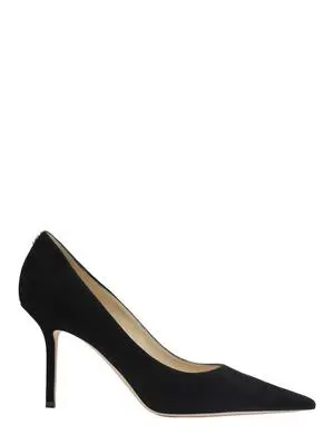 JIMMY CHOO Love 85 Pumps In Suede - Black