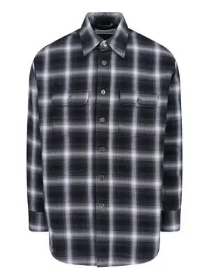 OUR LEGACY Check Shirt "moss"