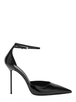Paris Texas Lidia Patent Leather Pumps - Black