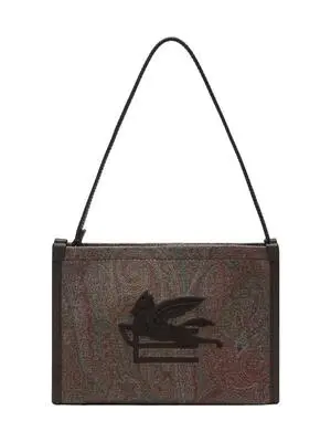 Etro Arnica Pouch With Pegasus - Brown