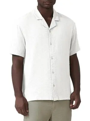 MAUVAIS Fiorano Relaxed Fit Shirt - White