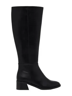 THERAPY AUSTRALIA Neva Knee-high Boot - Black Smooth Pu