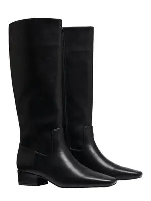 THERAPY AUSTRALIA Anine Tall Boot - Black Stretch Pu