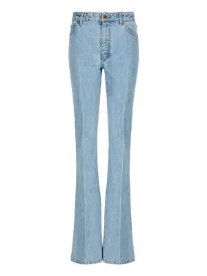 Balmain Denim High-waisted Jeans - Blue