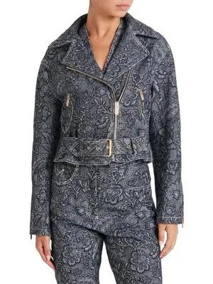 TEMPERLEY LONDON Francis Denim Jacket - Washed Black