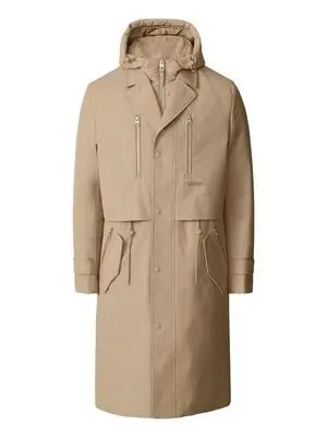 Mackage Sterling 2-in-1 Long Trench Coat - Light Camel