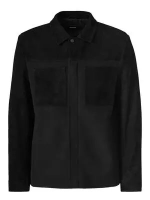 Mackage Wylder Wool Shirt Jacket - Black-black