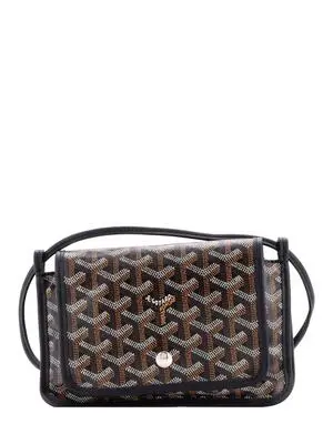GOYARD Plumet Clutch Wallet Coated Canvas - Black