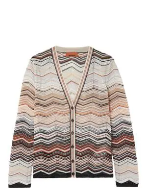 B Sides Wool-knitted Jacket Ecru