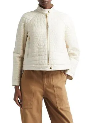 Moncler Aubrieta Quilted Down Jacket - Neutral