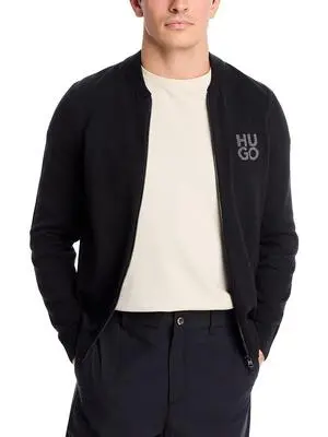Hugo Logo Sweater - Black