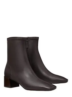 Tory Burch Stretch Ankle Boots - Cocoa