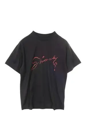 Givenchy 2020s Back-print T-shirt - Black