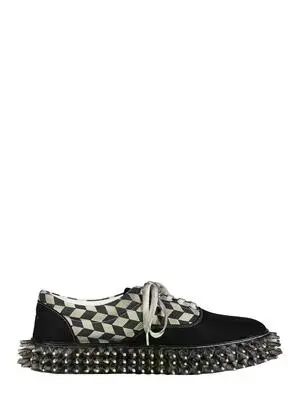 DOUBLET Dirty Spike Sneakers - Black