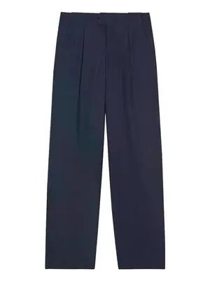 Closed Pleated Trousers - Blue
