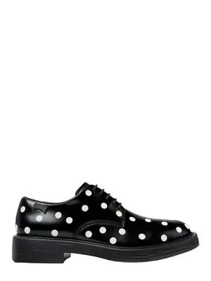Camper Dean Polka-dot Derby Shoes - Black