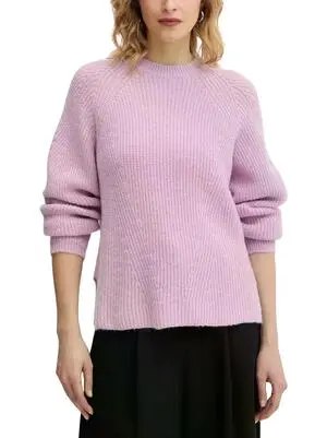 TWINSET Ribbed Knit Sweater - Pink