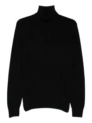 Emporio Armani Roll-neck Sweater - Black