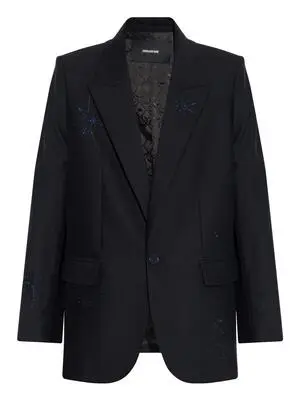 ZADIG&VOLTAIRE Blazer With Embroidered Star Motifs