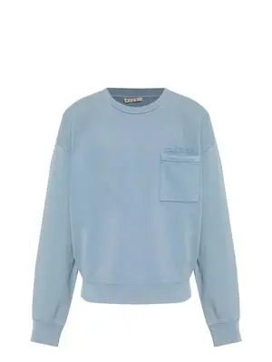 Marni Sweatshirt With Pocket - Blue