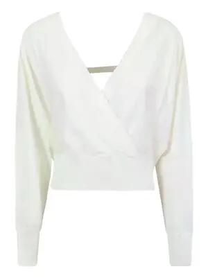 FABIANA FILIPPI Crossover-Neck Wrap Top