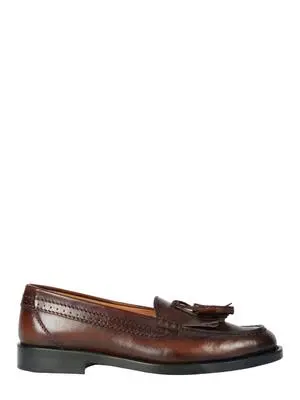 Paul Smith Tassel Detail Leather Loafers - Brown