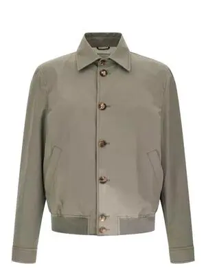 Brunello Cucinelli Buttoned Jacket Green