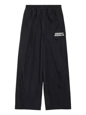 Balenciaga Masking Tape Track Pants - Black