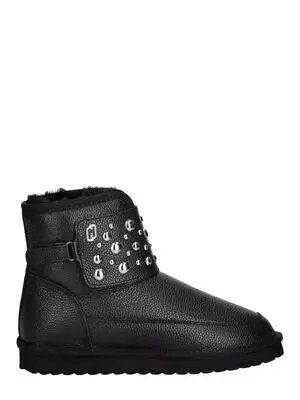 Liu Jo Studded Ankle Boots - Black