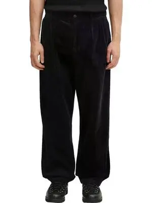 Carhartt Work In Progress Corduroy Pleated Trousers - Blue