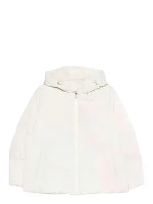 YVES SALOMON Hooded Puffer Jacket - Neutrals
