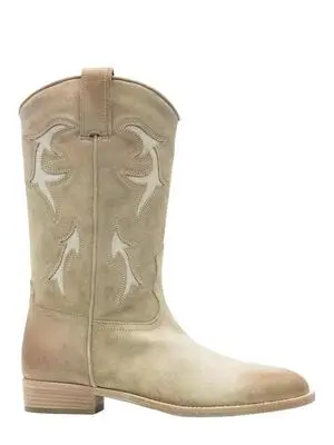Sartore 30mm Suede Boots - Neutrals