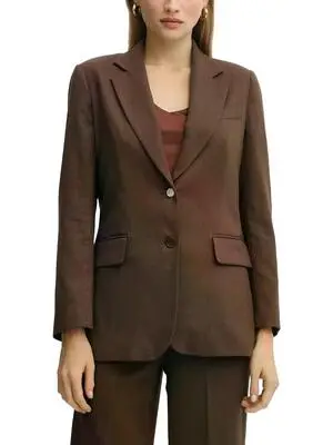 Liu Jo Single-breasted Blazer - Brown