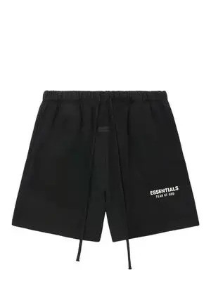 Fear Of God Drawstring Track Shorts - Black