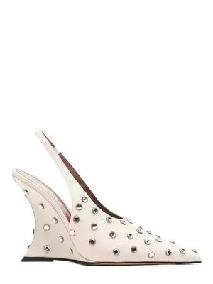 Paris Texas Nina Crystal Slingback - Neutrals