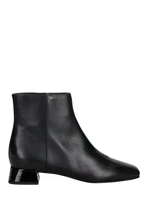 BALDININI Square-toe Ankle Boots - Black