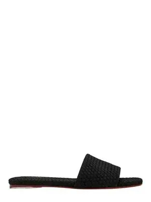NAGHEDI St. Barths Woven Sandals - Black