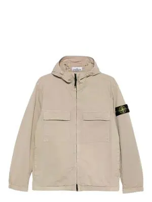 Stone Island Hooded Pocket Jacket - Neutrals