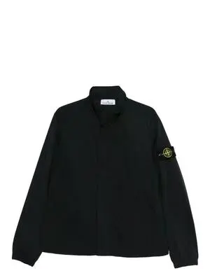 Stone Island Logo-patch Jacket - Black