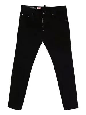 Dsquared2 Skater Button-up Jeans - Black