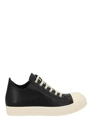 Rick Owens Low Top Sneaker - Black