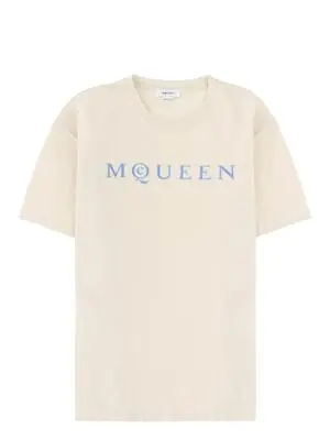 Alexander McQueen T-shirt With Logo - White