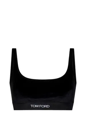 TOM FORD Tops With Logo - Black